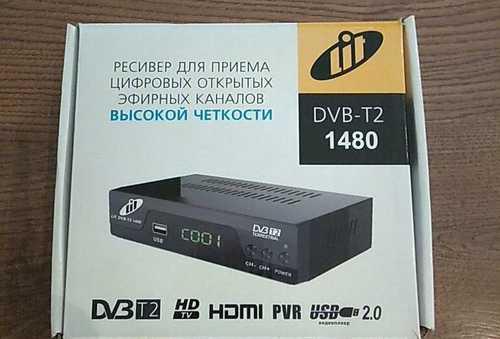 TV приставка, цифровой ресивер LIT DVB-T2 1480