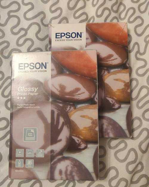 Фотобумага Epson Glossy Photo Paper 10x15 50 л