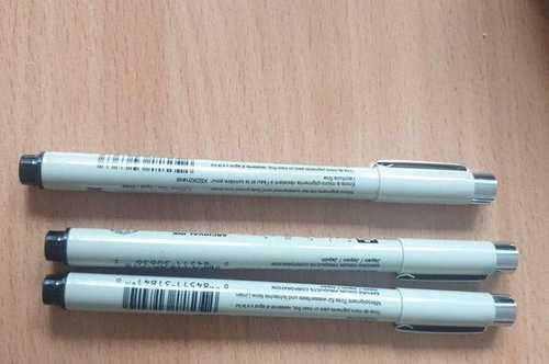 Линеры pigma micron набор из 3 черные 01, 01, 005