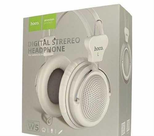 Hoco W5 Manno - наушники со встроенным микрофоном