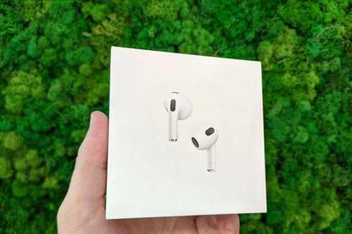 Беспроводные наушники Apple Airpods 3, оригинал