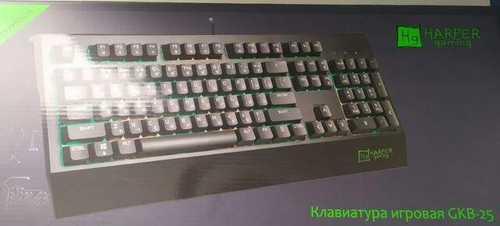 Игровая клавиатура harper gaming gkb-25