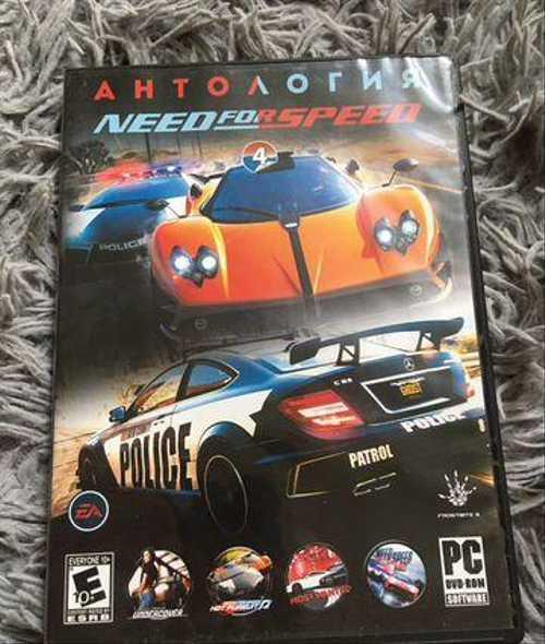 Диск с играми NFS (антология)