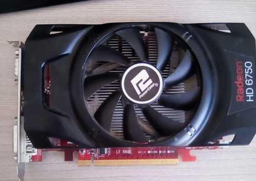 Видеокарта Radeon HD6750 1gb DDR5