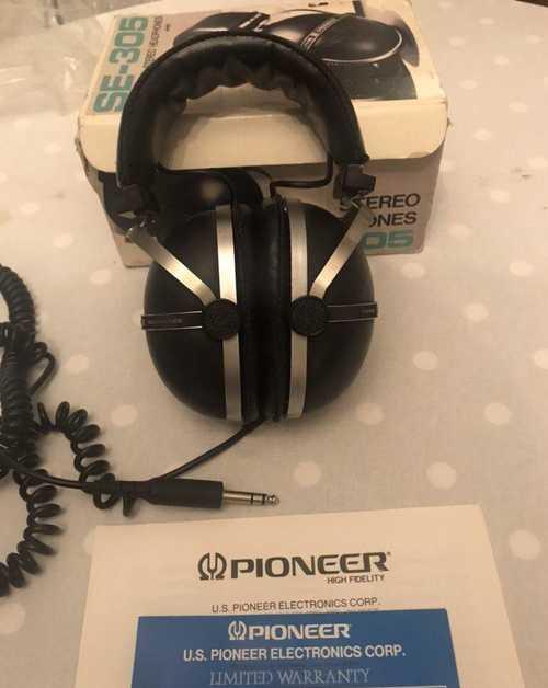 Винтажные наушники Pioneer SE-305