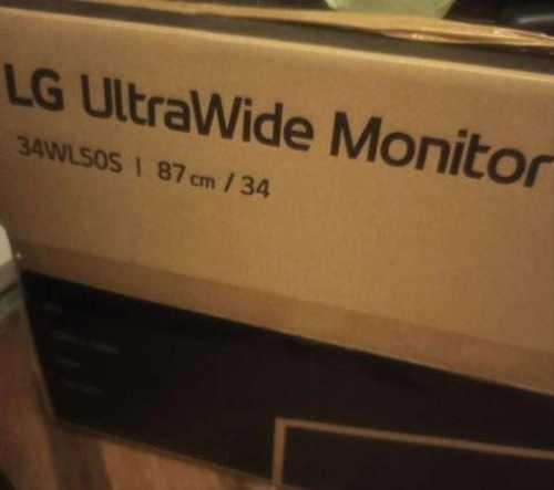Новый монитор Lg 34WL50S