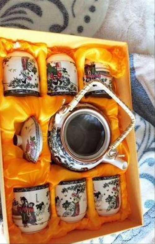 Чайный набор с чайником