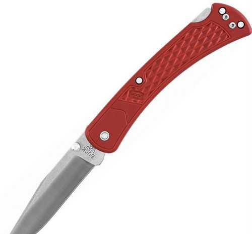 Нож складной Buck 110 Slim Select, Red Handle