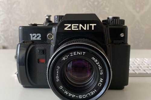 Фотоаппарат Zenit 122 + Helios 44M-6