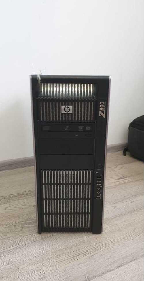 HP Z800, 12 ядер, 24 потока, 43ram, quaddro,hdd500