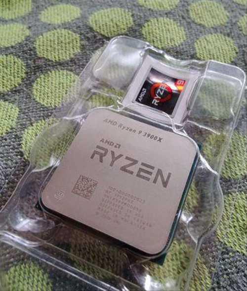 AMD rayzen 9 3900x BOX 12 ядер