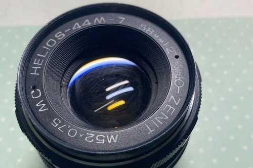 Объективы Helios 44M-7 + industar 6IL/Z