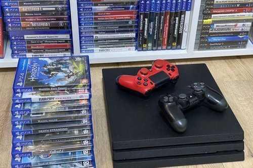 PS4 Playstation 4 sony PS4 PRO +Игры GTA 5 MK11