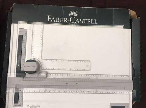 Чертежная доска A3 Faber-Castell +сумка