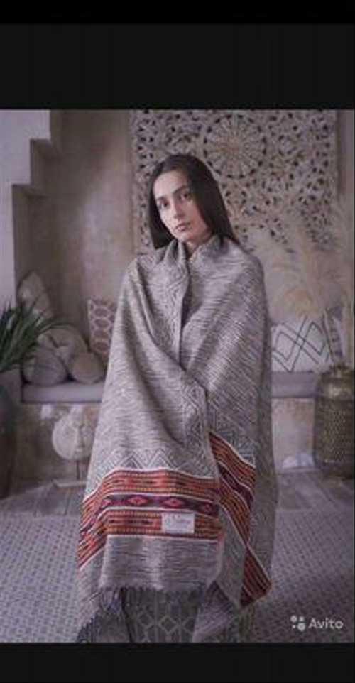 Непальский плед из шерсти яка
