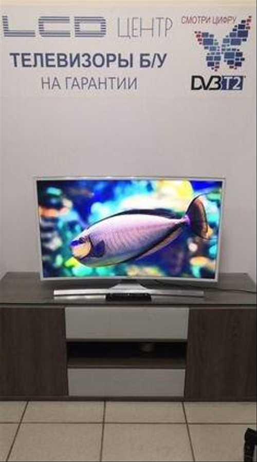 Телевизор SAMSUNG 40" Smart,Wi-Fi,изогнутый, белый