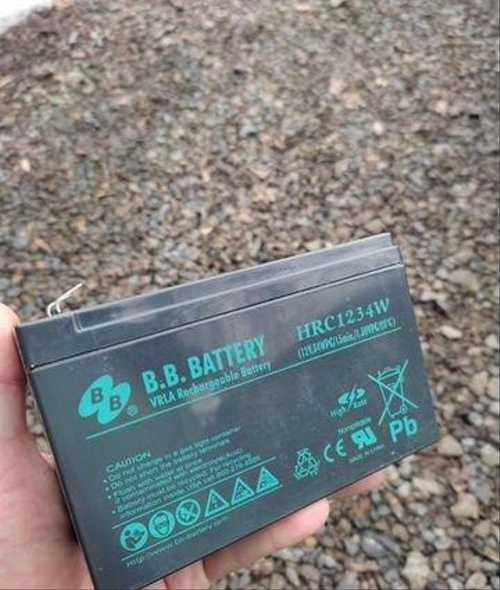 Аккумулятор для ибп B.B. Battery HRC1234W