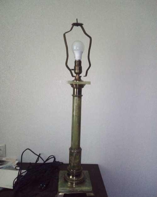 Лампа настольная антикварная