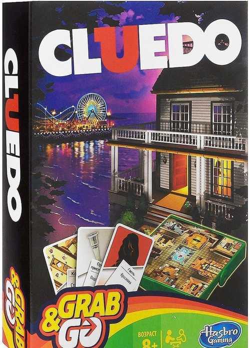 Настольная игра Cluedo (дорожная версия) Клуэдо