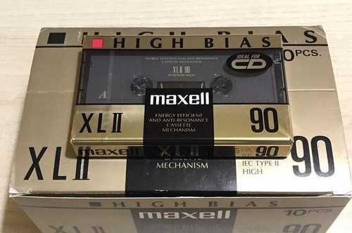 Maxell XLll 90 (Made in Japan) 1994 год 10 штук