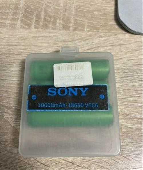 Аккумуляторы 18650 Sony VTC6
