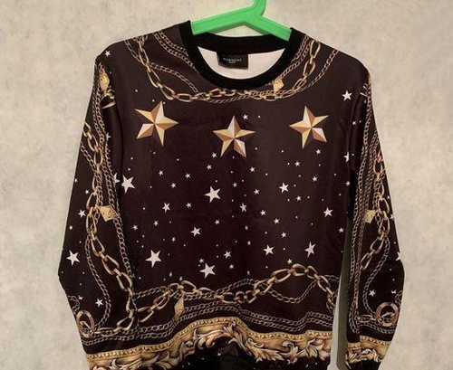 Джемпер женский Givenchy звёзды/цепи (новый)