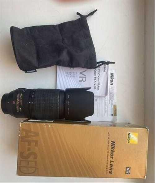 Nikon AF-S VR Zoom-Nikkor 70-300mm f/4.5-5.6 G ED