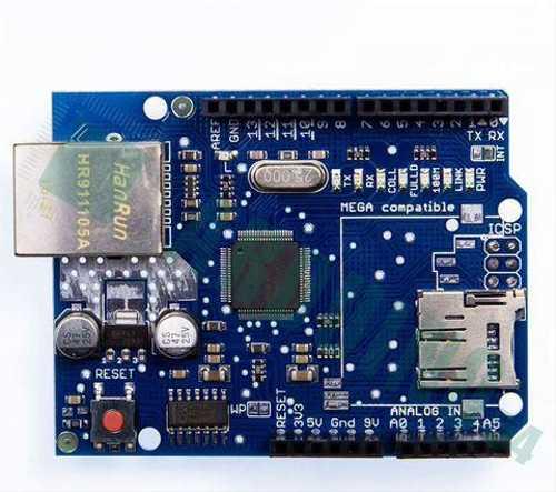 W5100 Ethernet Shield + SD