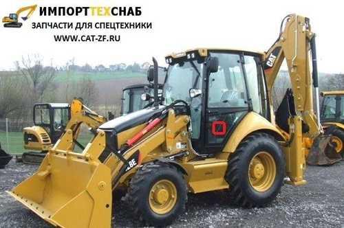 CAT 428E/432E cтекло левой двери низ 2059588