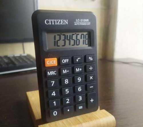 Калькулятор citizen LC-310NR