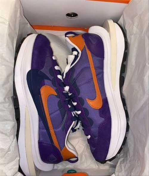Nike x sacai vaporwaffle iris 9.5 us