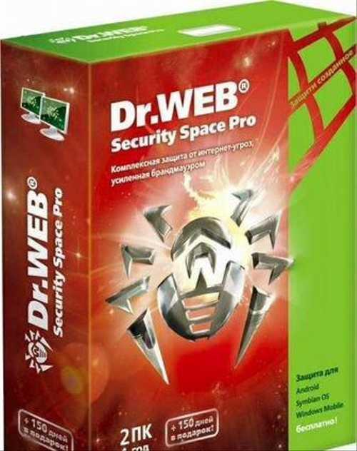 Dr. Web Security Space+ycтановка