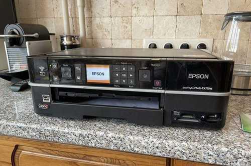 Принтер epson tx710w выдает ошибку