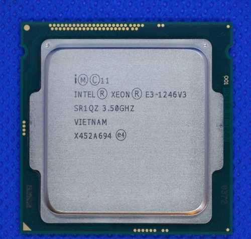 Intel Xeon E3-1246 v3 (i7 4771) /LGA1150