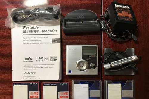 Sony MZ-NH900 Hi-MD MiniDisc Walkman | Festima.Ru – частные объявления