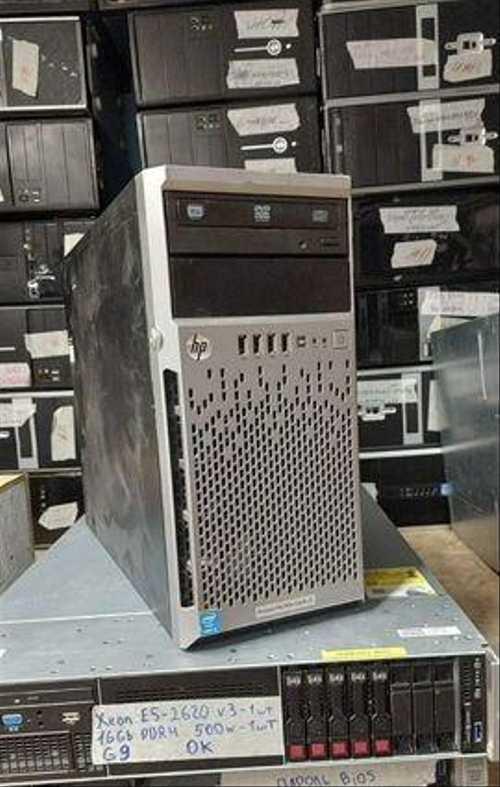 Сервер HP ML310e Gen8 v2 i3-415016gb