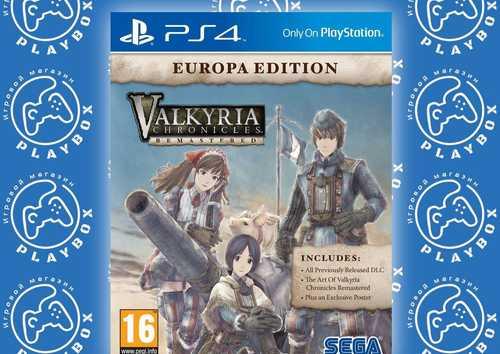 Valkyria Chronicles Remastered PS4 новый