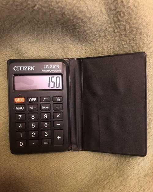 Калькулятор Citizen LC-210N новый