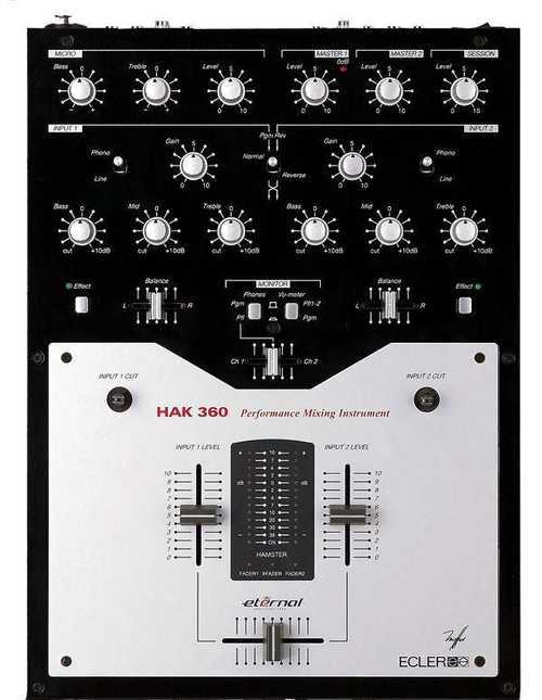Диджейский пульт Ecler HAK 360 скретч сведение