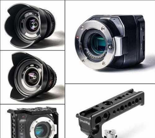 Blackmagic micro cinema camera (комплект для съёмк