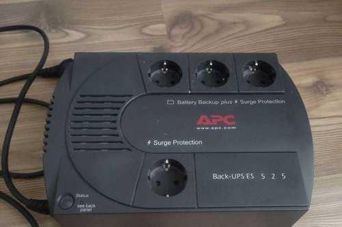 Ибп apc back ups es 525 обзор