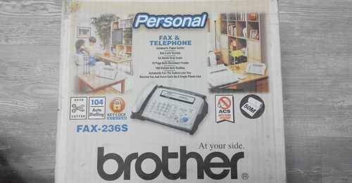 Факс Brother fax-236s