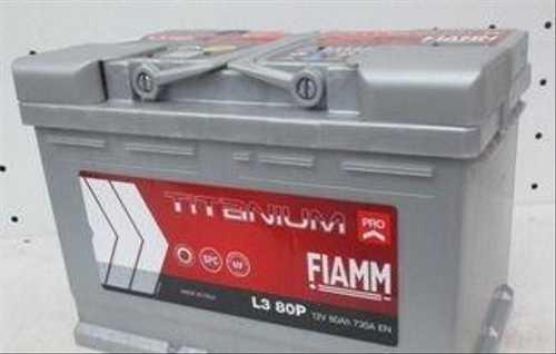 Аккумулятор 6ст - 80 (Fiamm) серия Titanium