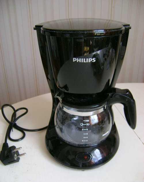 Кофеварка капельная Philips HD7433/20 черный