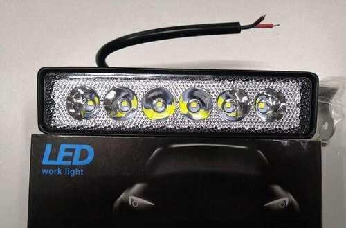 Вспышки фсо LED*6 (12-24V-27W)