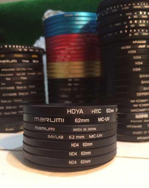 Фильтры для объектива 62 mm