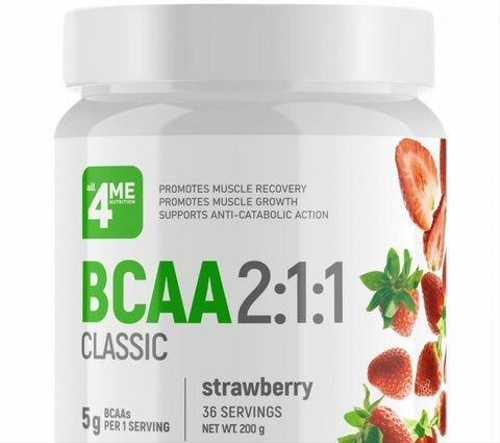Bcaa all4ME 200 г клубника-земляника