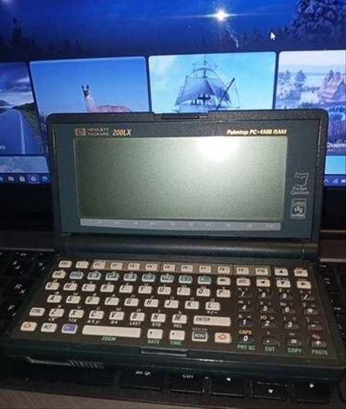 Раритетный ноутбук HP 200LX