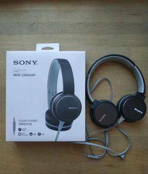 Наушники sony MDR-ZX660AP