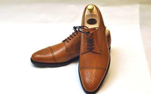 Новые туфли дерби Loake 1880 Hilton Tan (Англия)